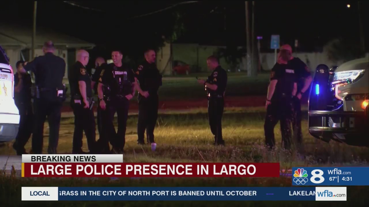 Large police presence in Largo – WFLA