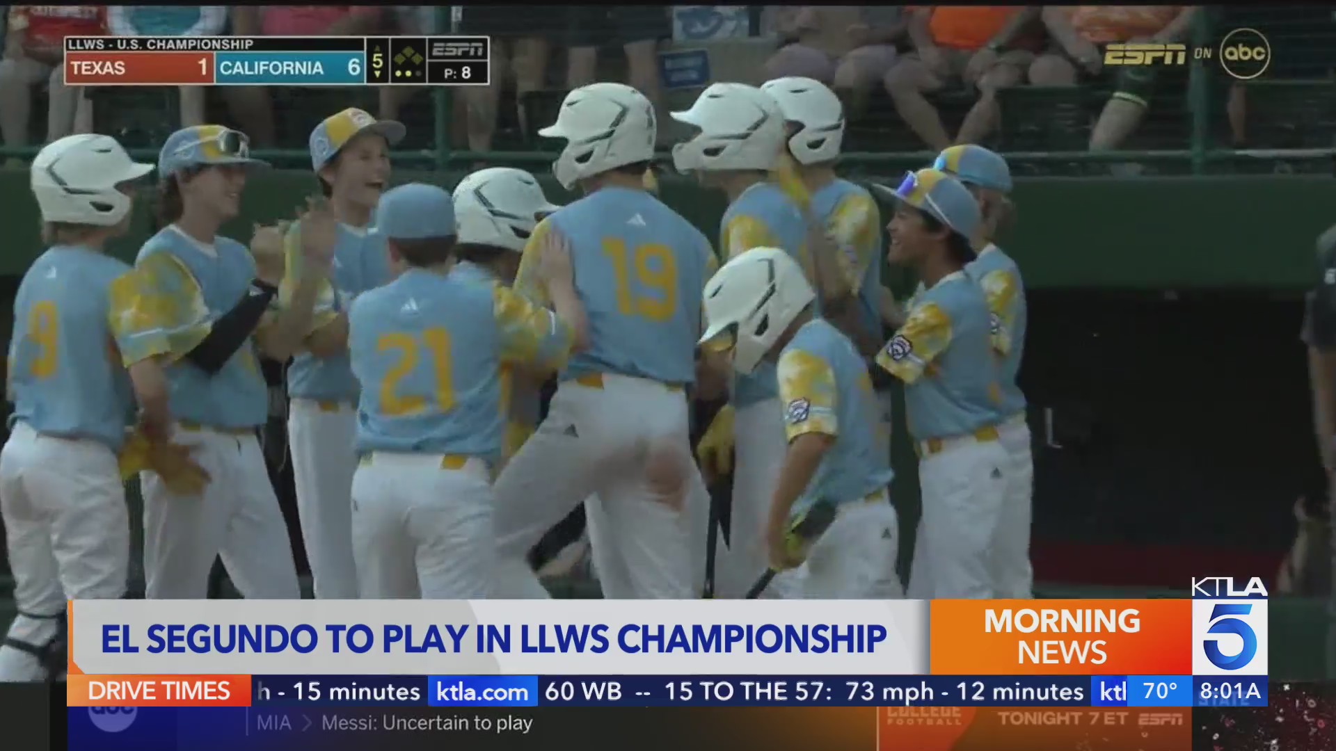 Community gathers to support El Segundo Little League team’s World ...