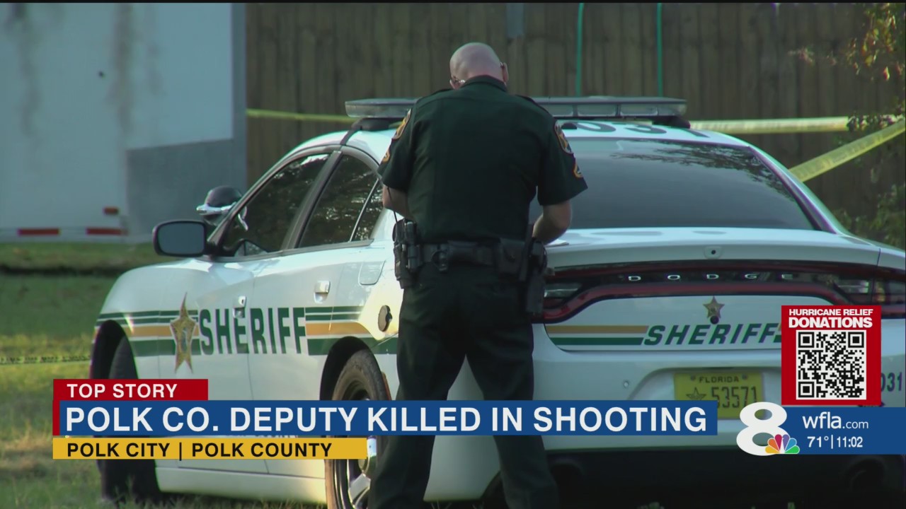 21-year-old deputy killed in Polk County shooting – WFLA