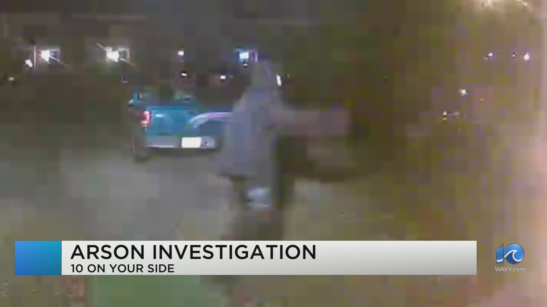 Two suspects on the loose after attempted arson caught on camera – WAVY.com