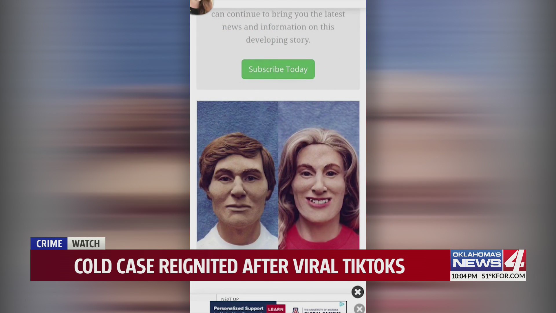 Search for her parents leads to Oklahoma cold case – WKRG News 5