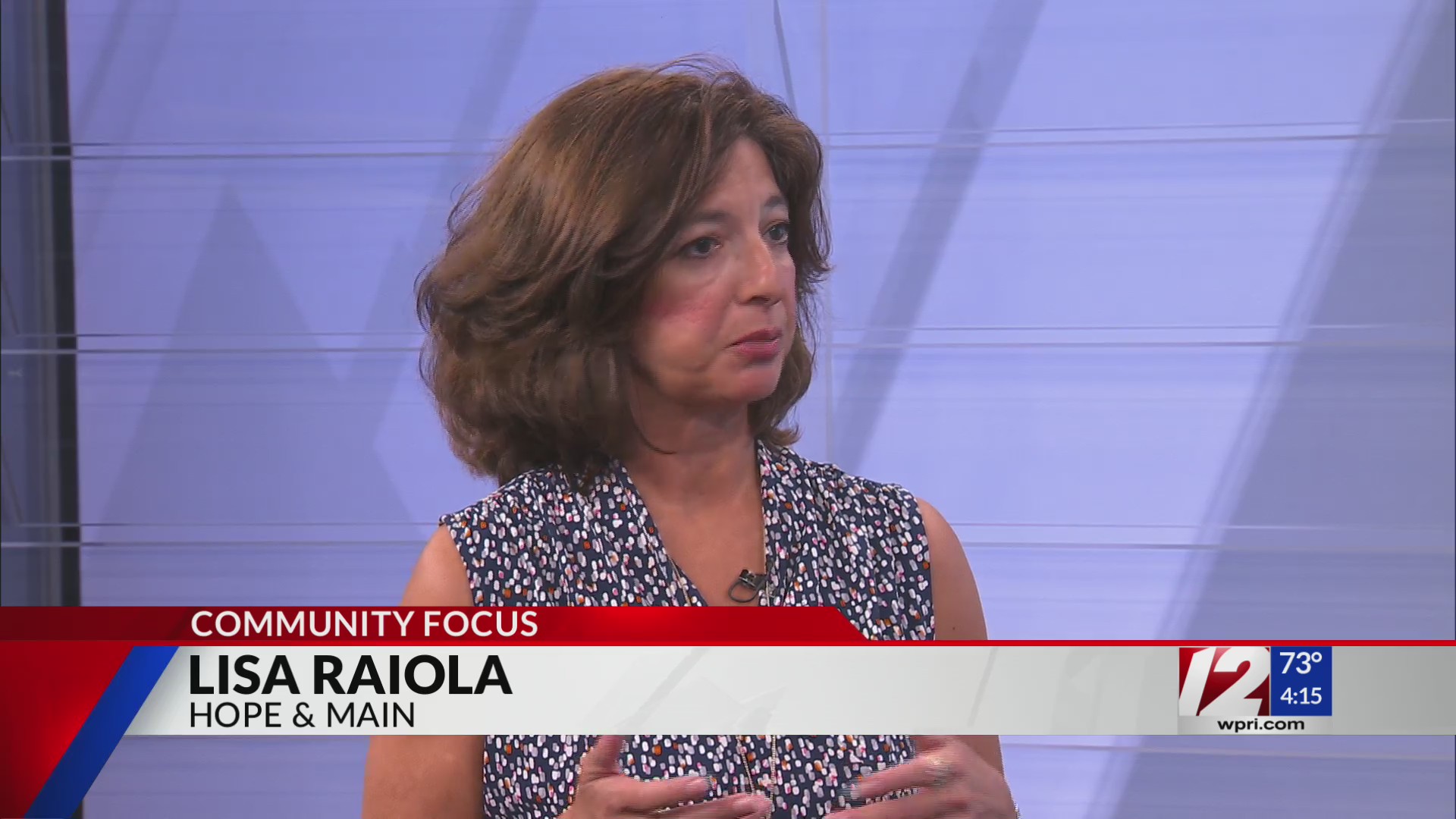 Community Focus: Lisa Raiola – WPRI.com