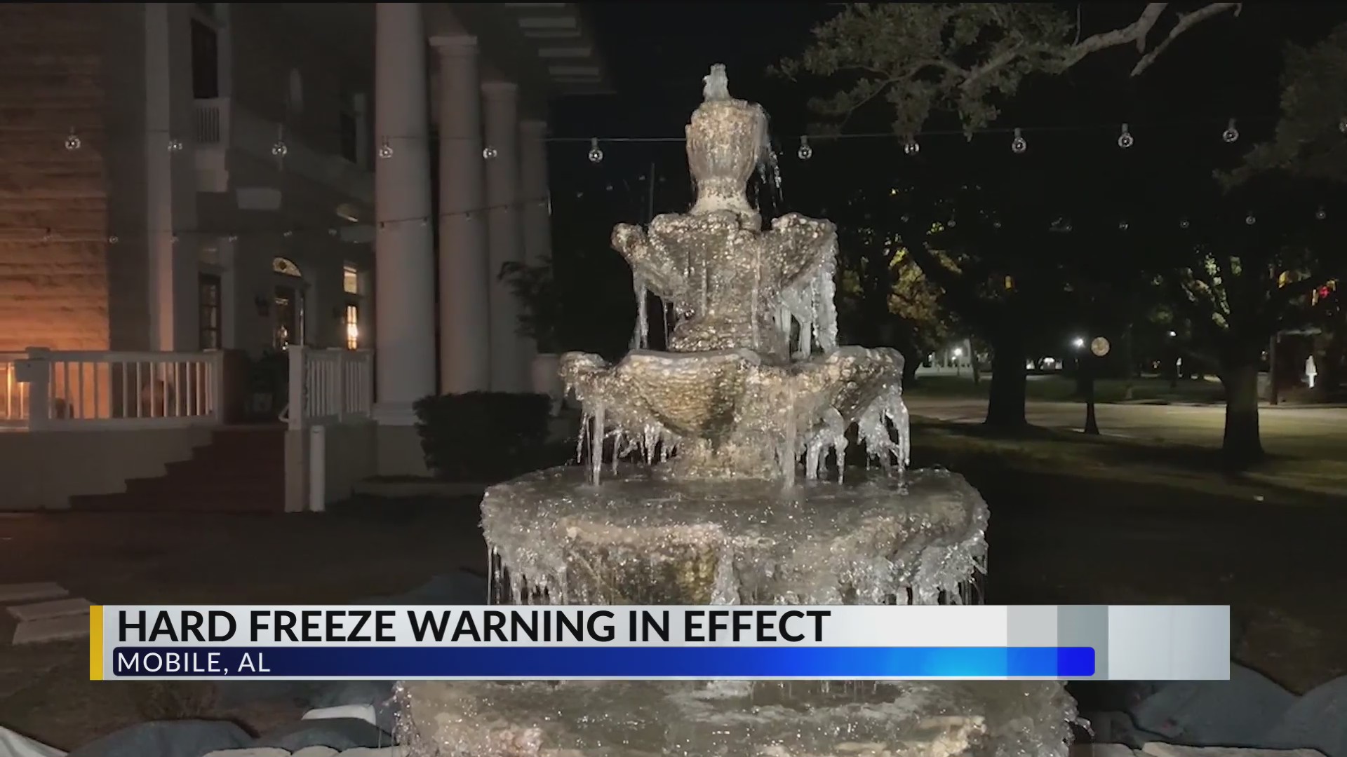 Hard Freeze warning in Mobile before dawn – WKRG News 5