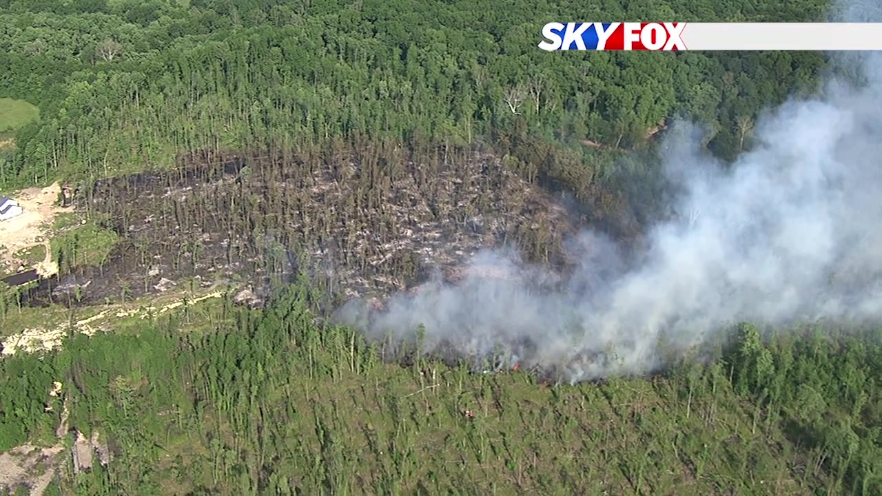 Massive brush fire burns at least 50 acres in Ashtabula County – Fox 8 ...