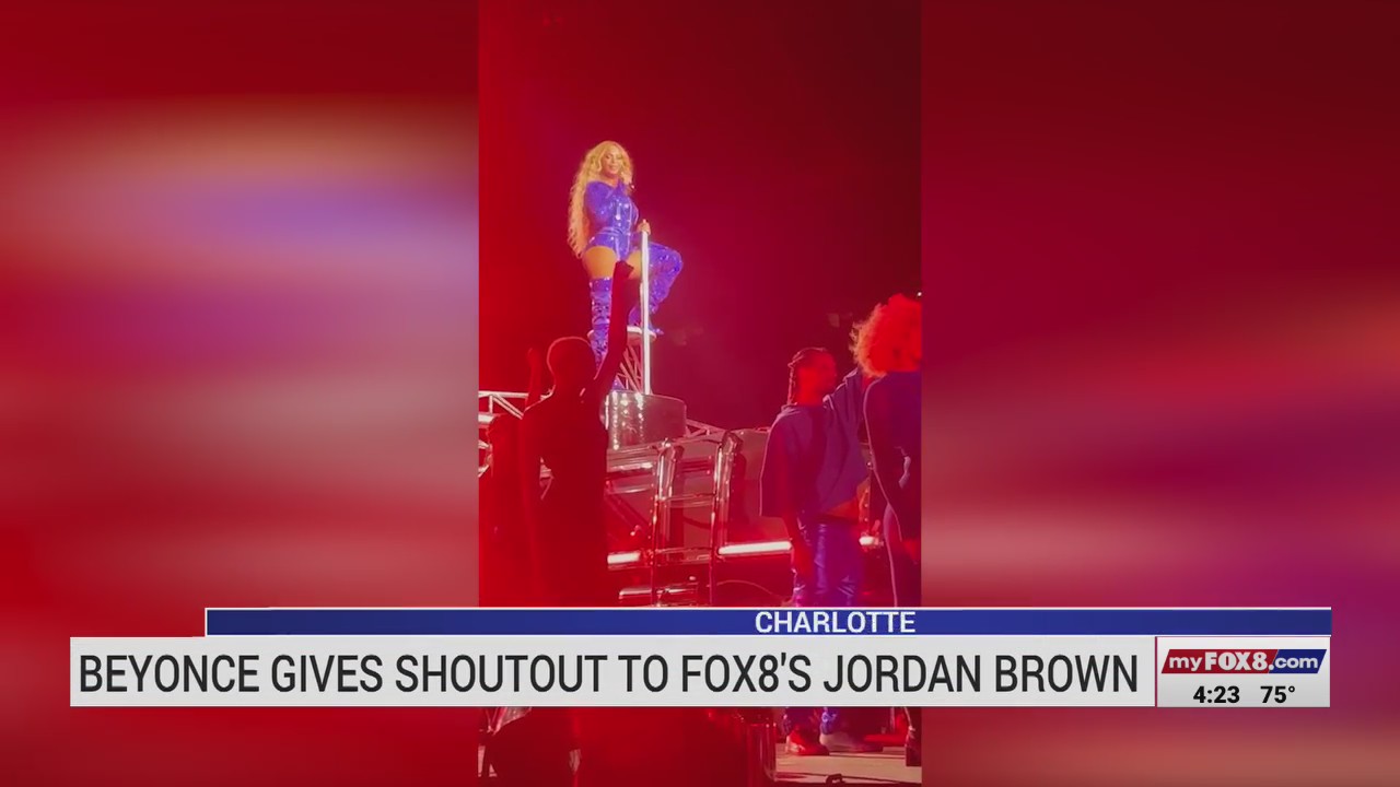 Beyoncé shouts out FOX8’s Jordan Brown – FOX8 WGHP