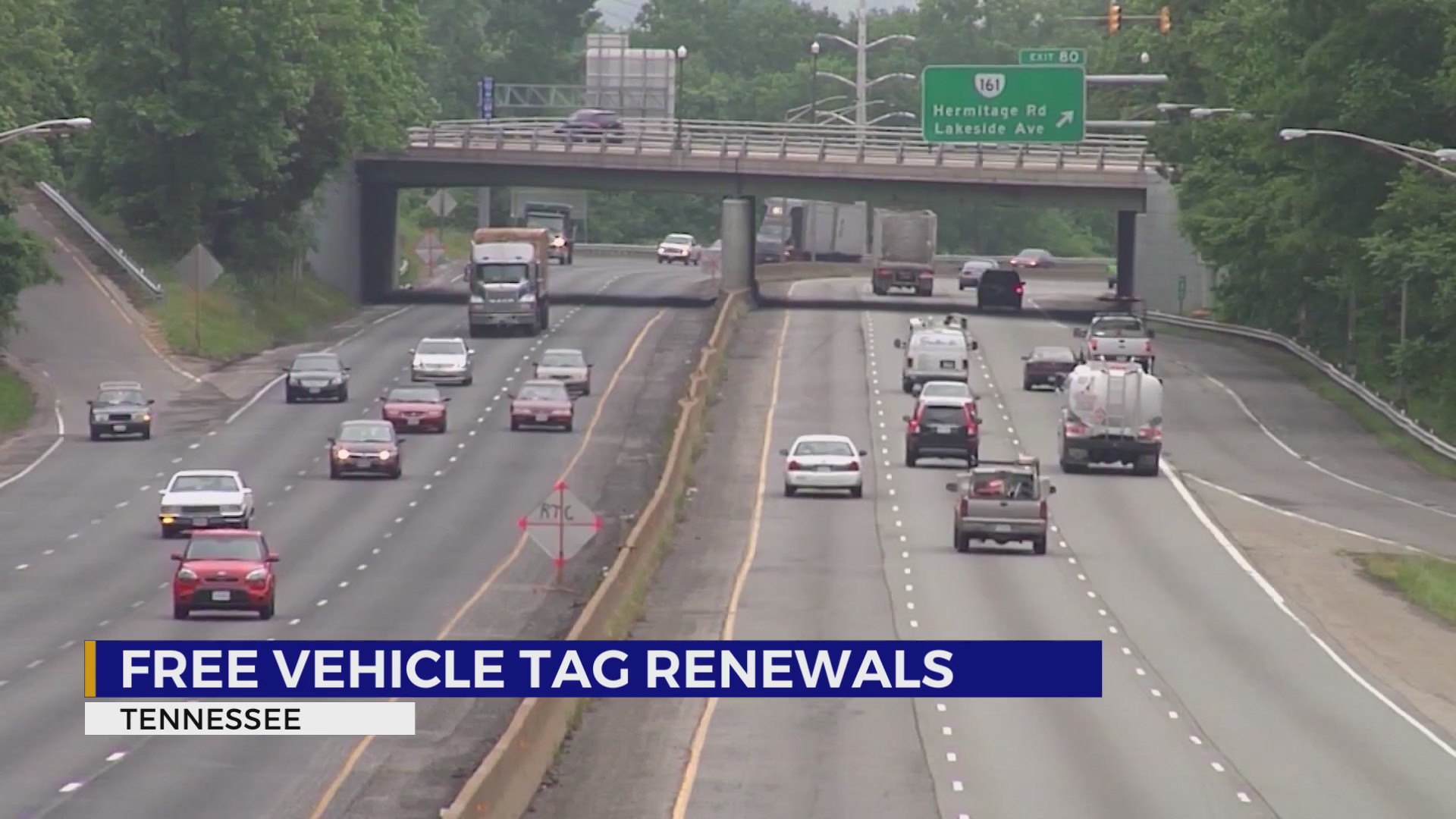 Tennessee vehicle tags to be free for 1 year – WKRN News 2