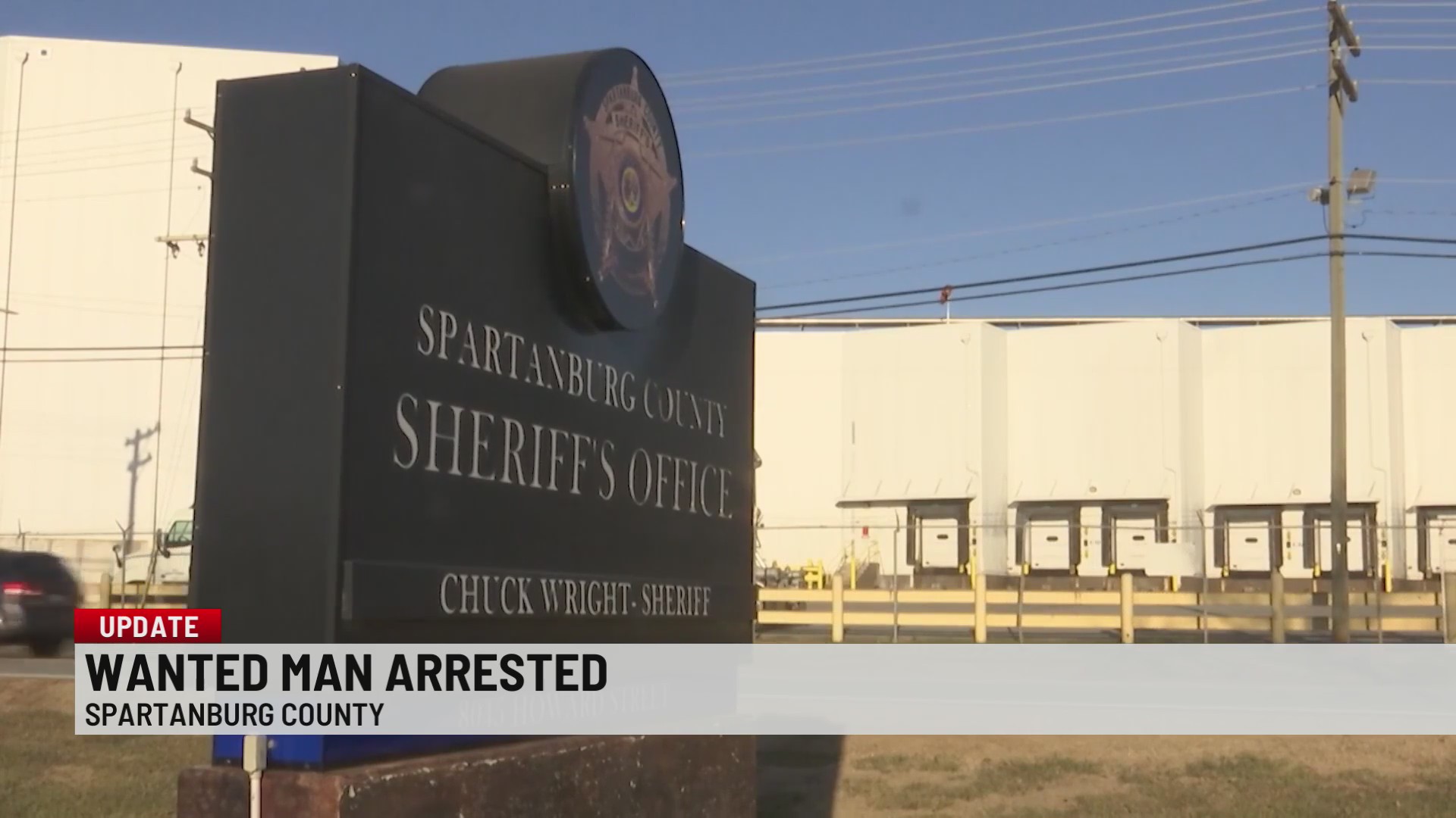 Wanted man arrested in Spartanburg Co. – WSPA 7NEWS