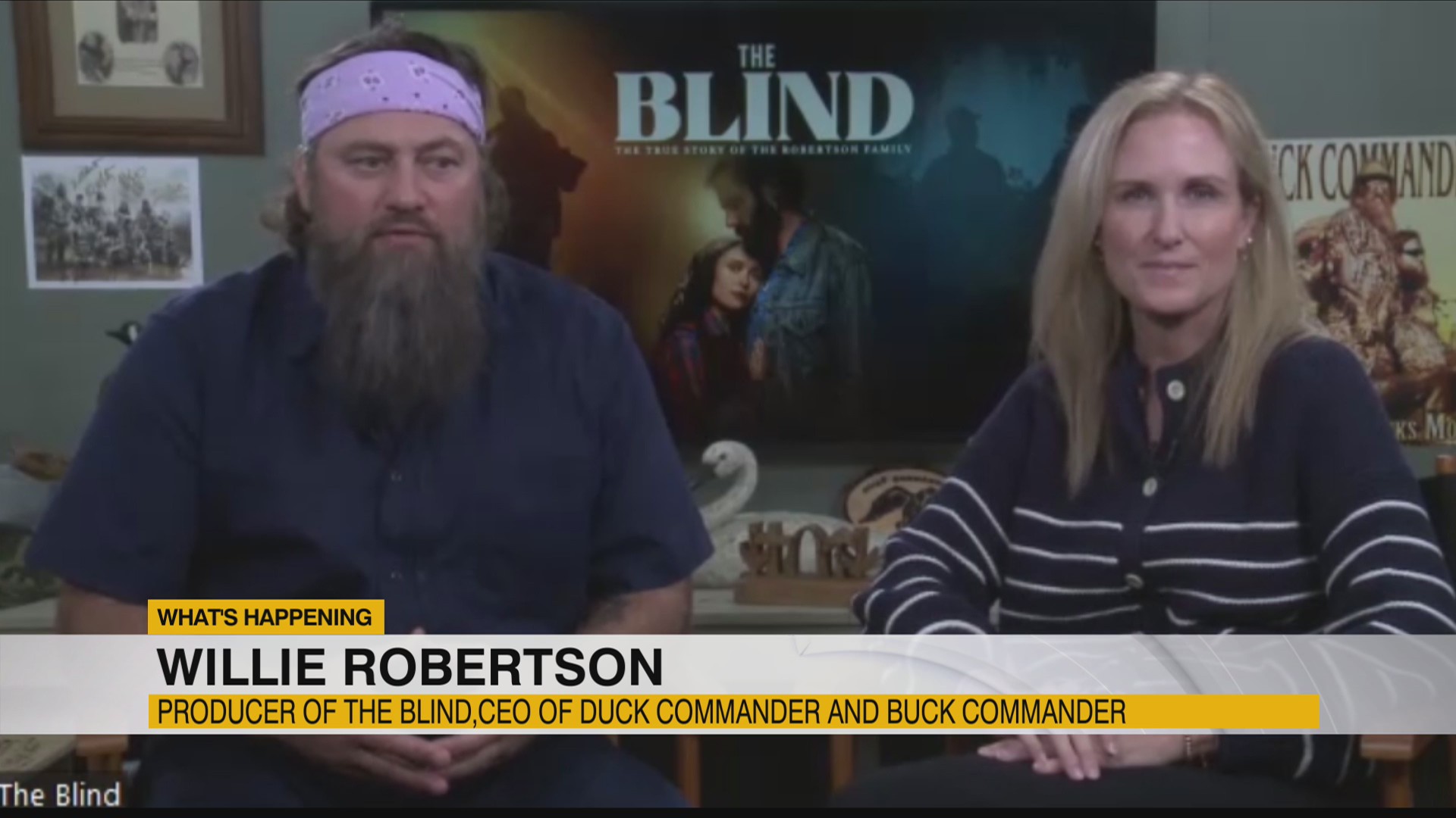 New Film “The Blind” Shows Life of Duck Dynasty Stars Phil & Kay – KAMR ...