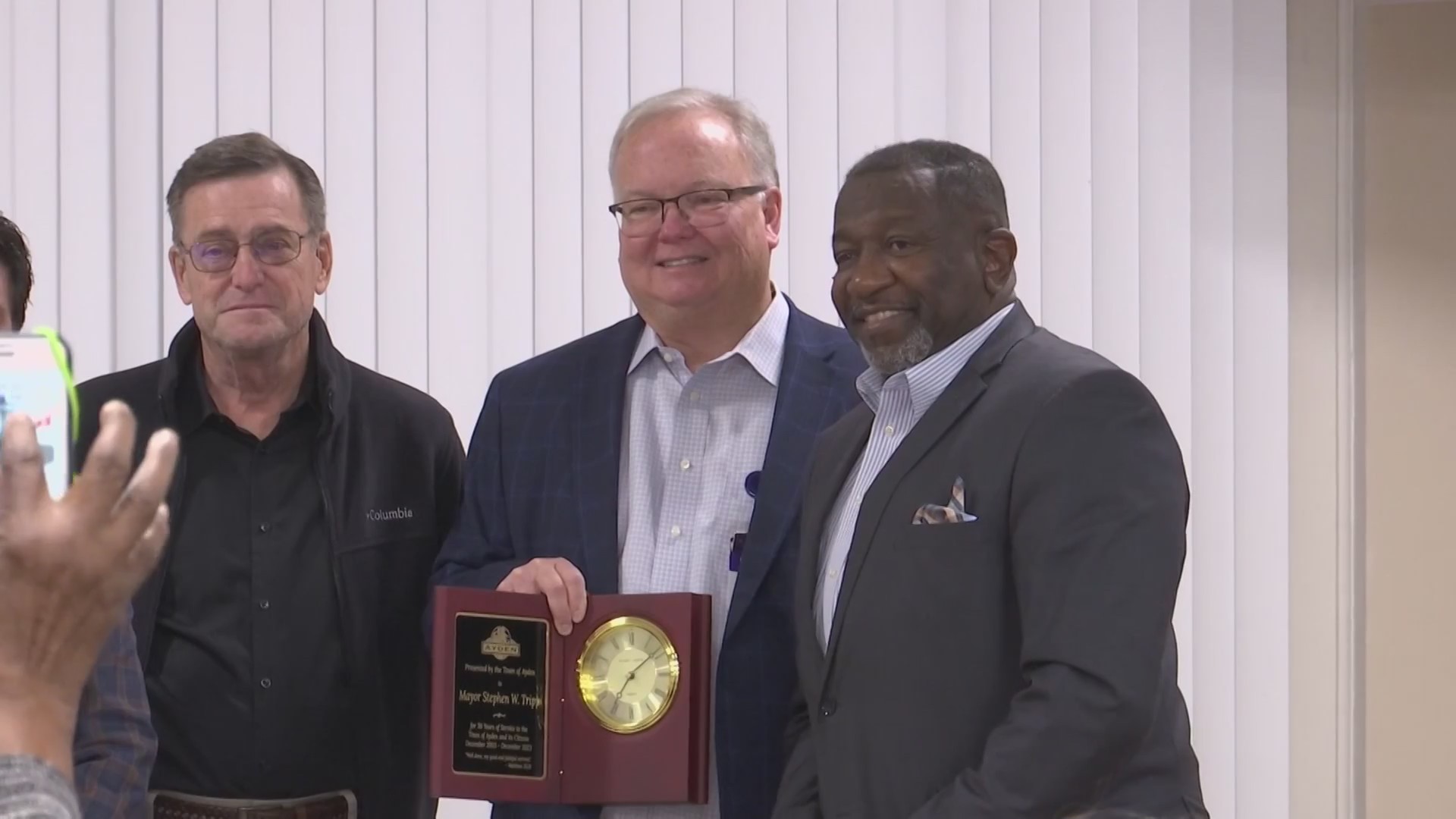 Ayden community celebrates, reflects on mayor’s 20-year tenure – WNCT