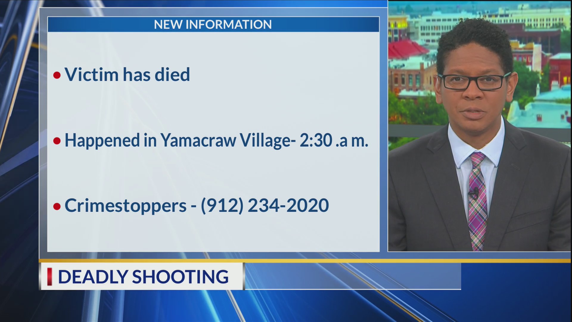 Man dies in overnight shooting in Yamacraw Village – WSAV-TV