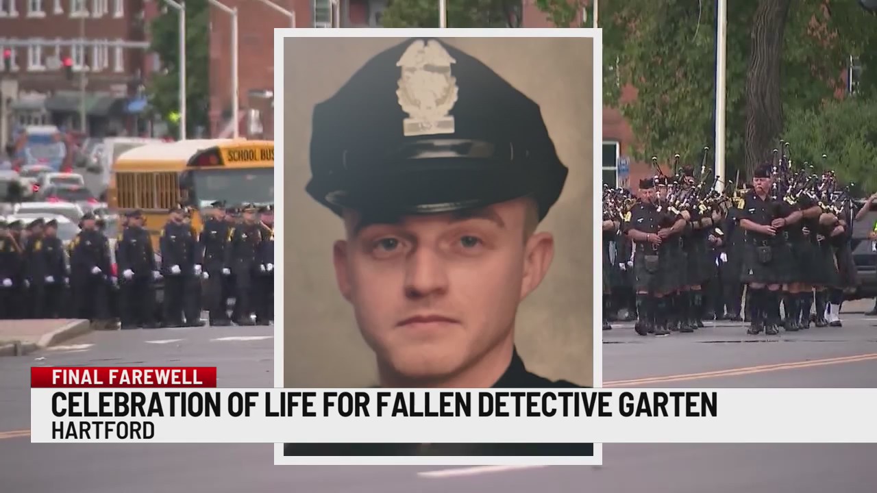 Celebration of life for fallen Detective Garten – WTNH.com