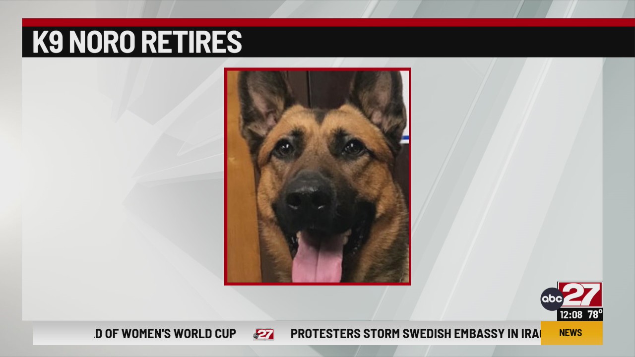 Steelton Police K-9 “Noro” retires – ABC27