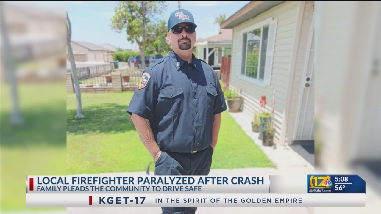 CalFire firefighter paralyzed in car crash after his last shift of the ...