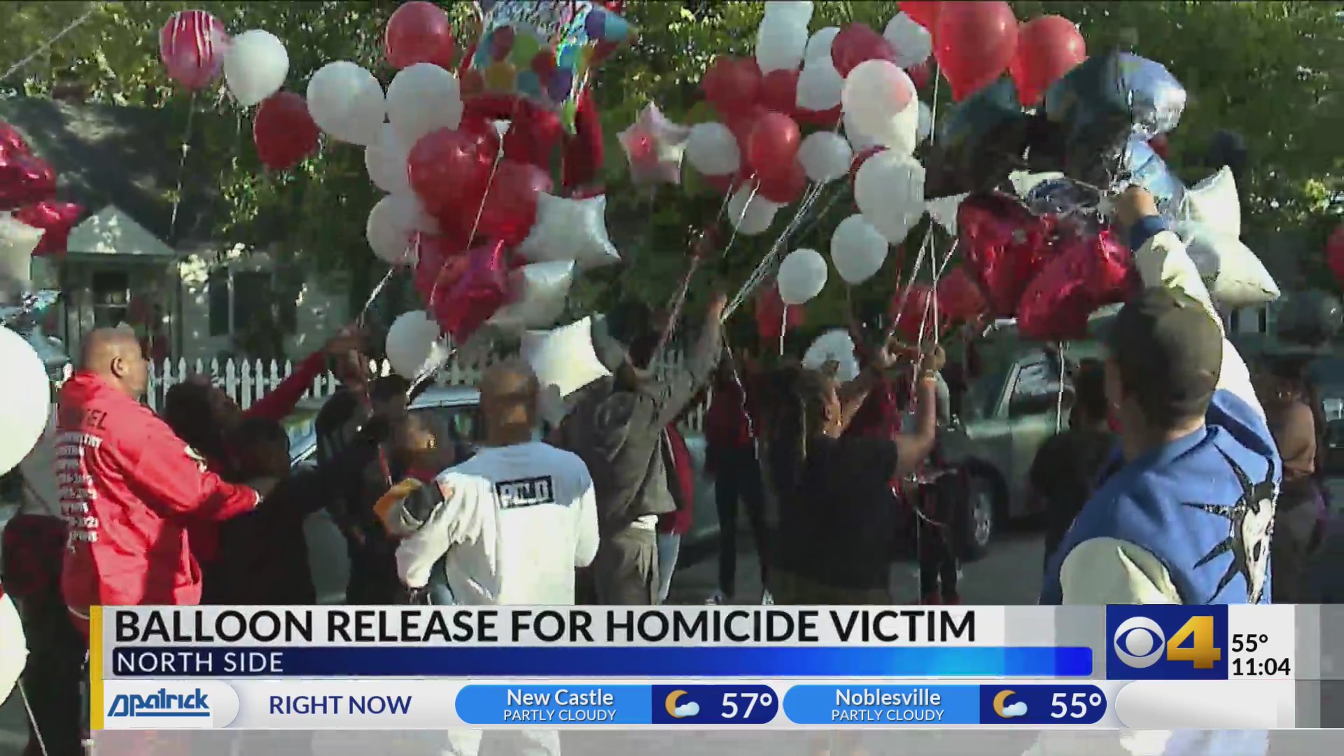 Family of Brandon Drake release balloons in his honor after his murder ...
