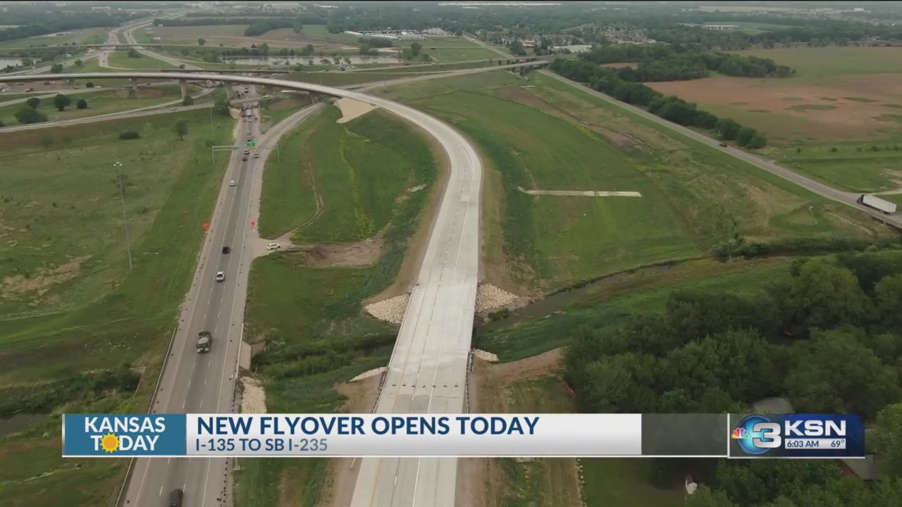 New flyover ramp opens today at North Junction – KSN-TV