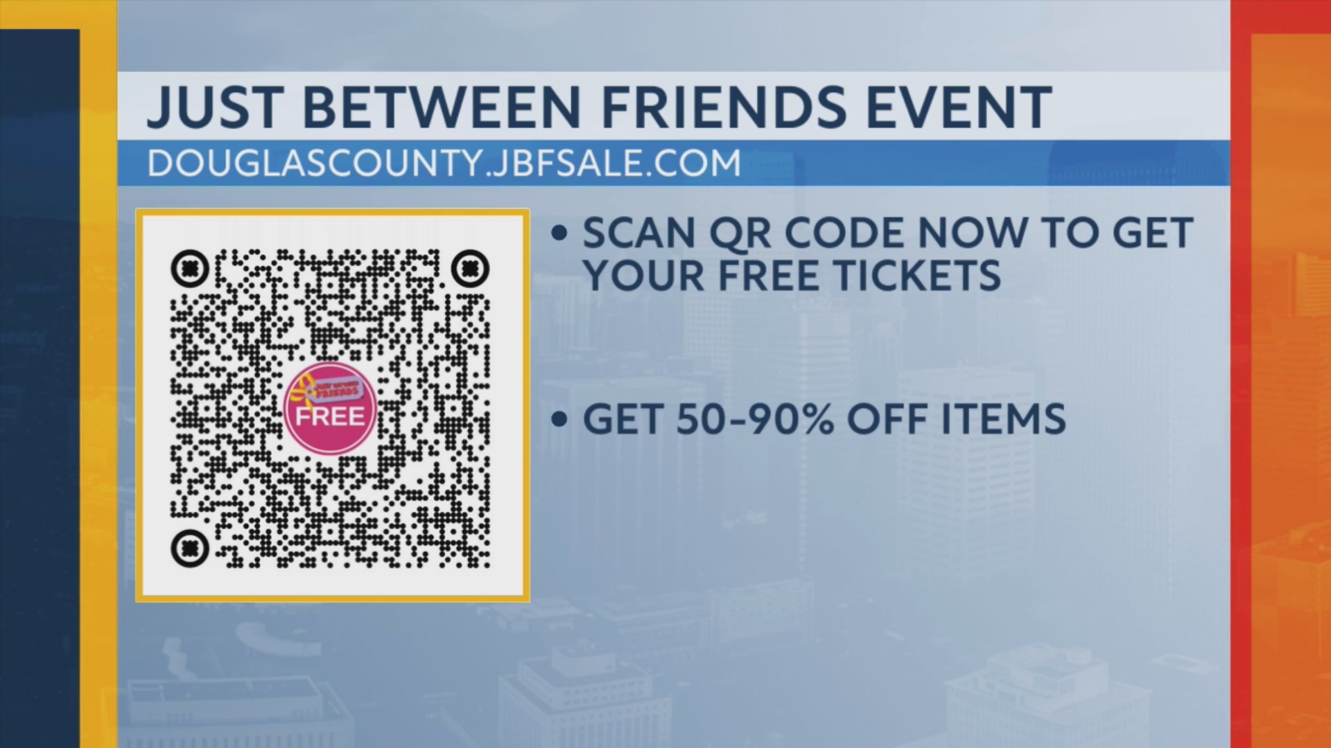 Just Between Friends, Pop-Up Children’s Resale Event part 2 – FOX31 Denver