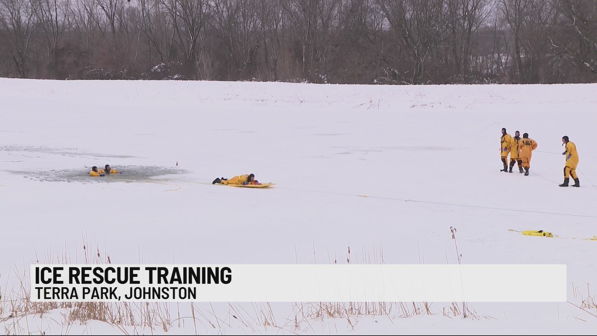 Ice rescue training taking place on Terra Lake this week – who13.com