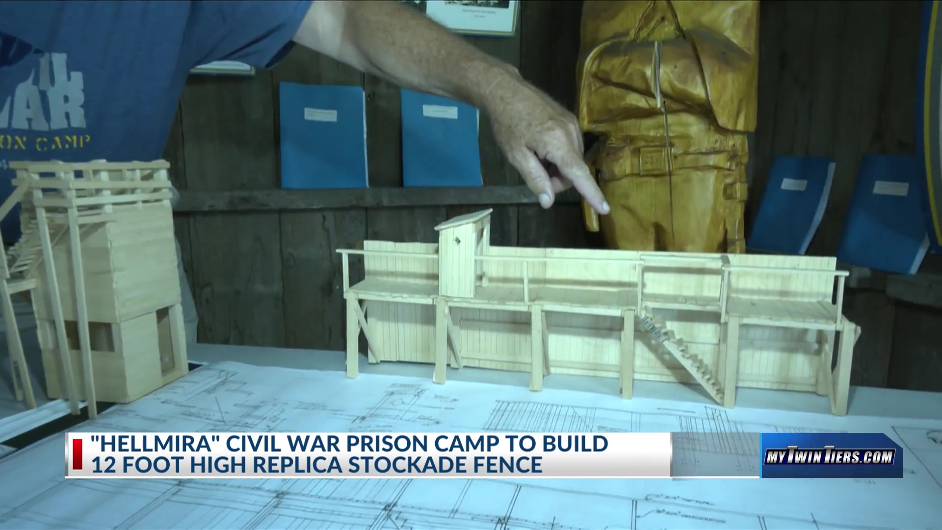 “Hellmira” civil war prison camp to build replica stockade – WETM ...