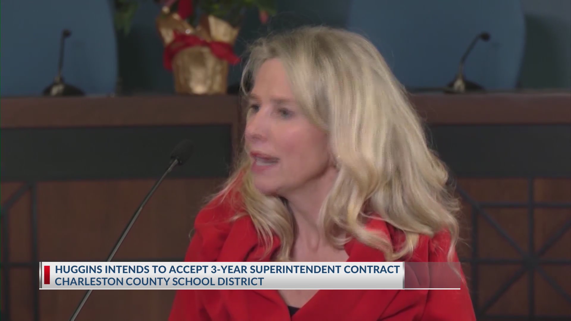 Anita Huggins addresses decision to accept CCSD superintendent contract ...