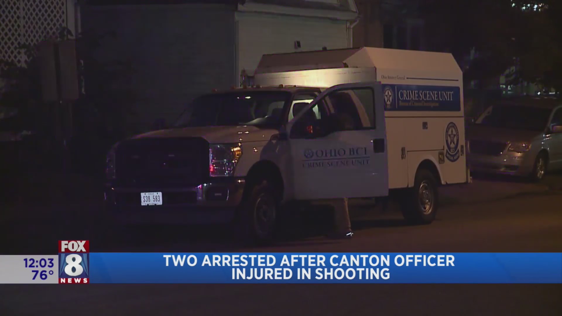 2 arrested after Canton officer grazed in shooting – Fox 8 Cleveland WJW