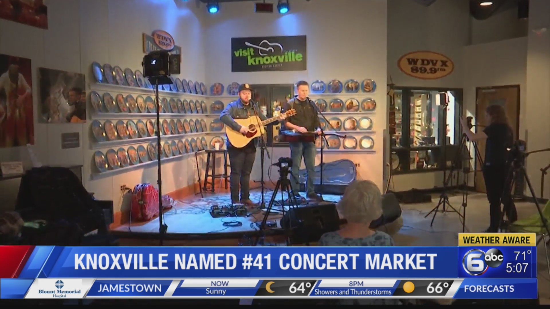 Knoxville named #41 Concert Market – WATE 6 On Your Side