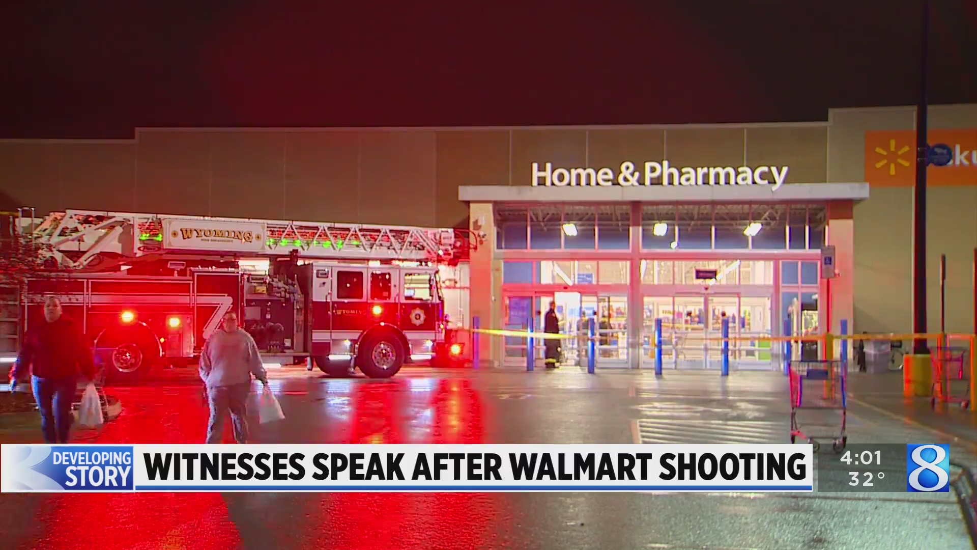 Witness describes helping woman shot at Walmart – WOODTV.com