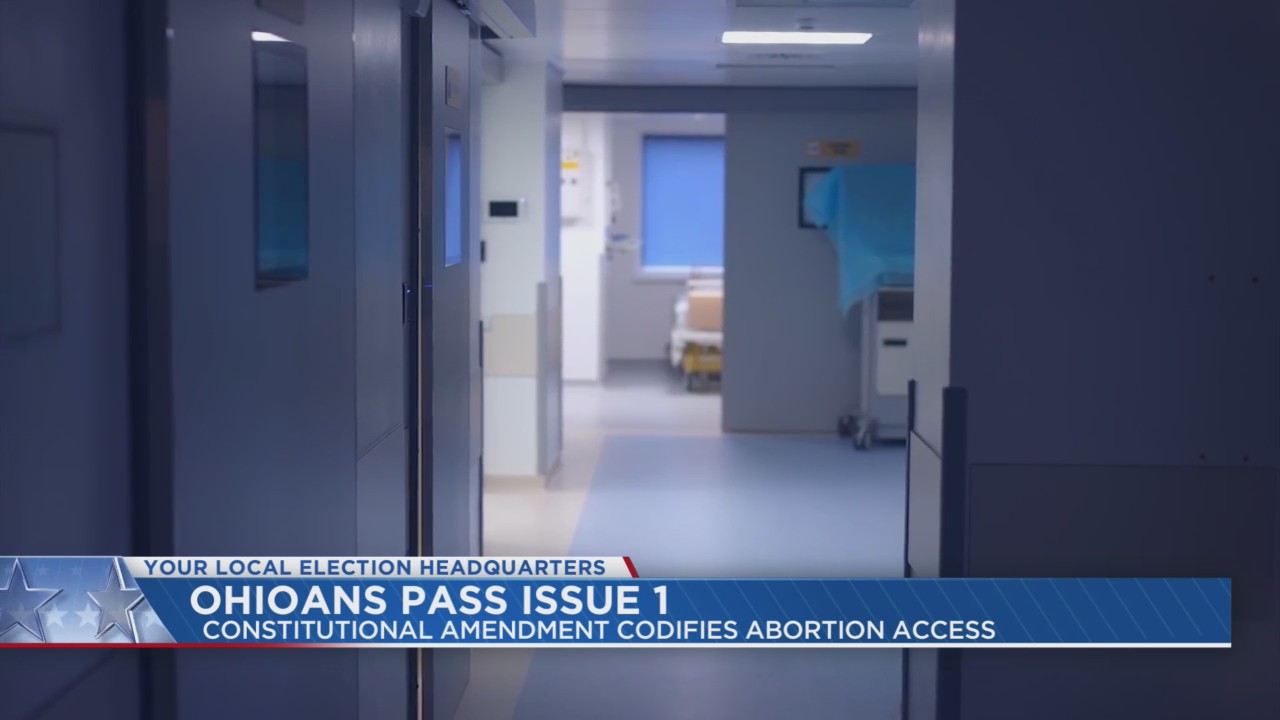 Ohio Issue 1 on amendment for abortion rights passes – NBC4 WCMH-TV
