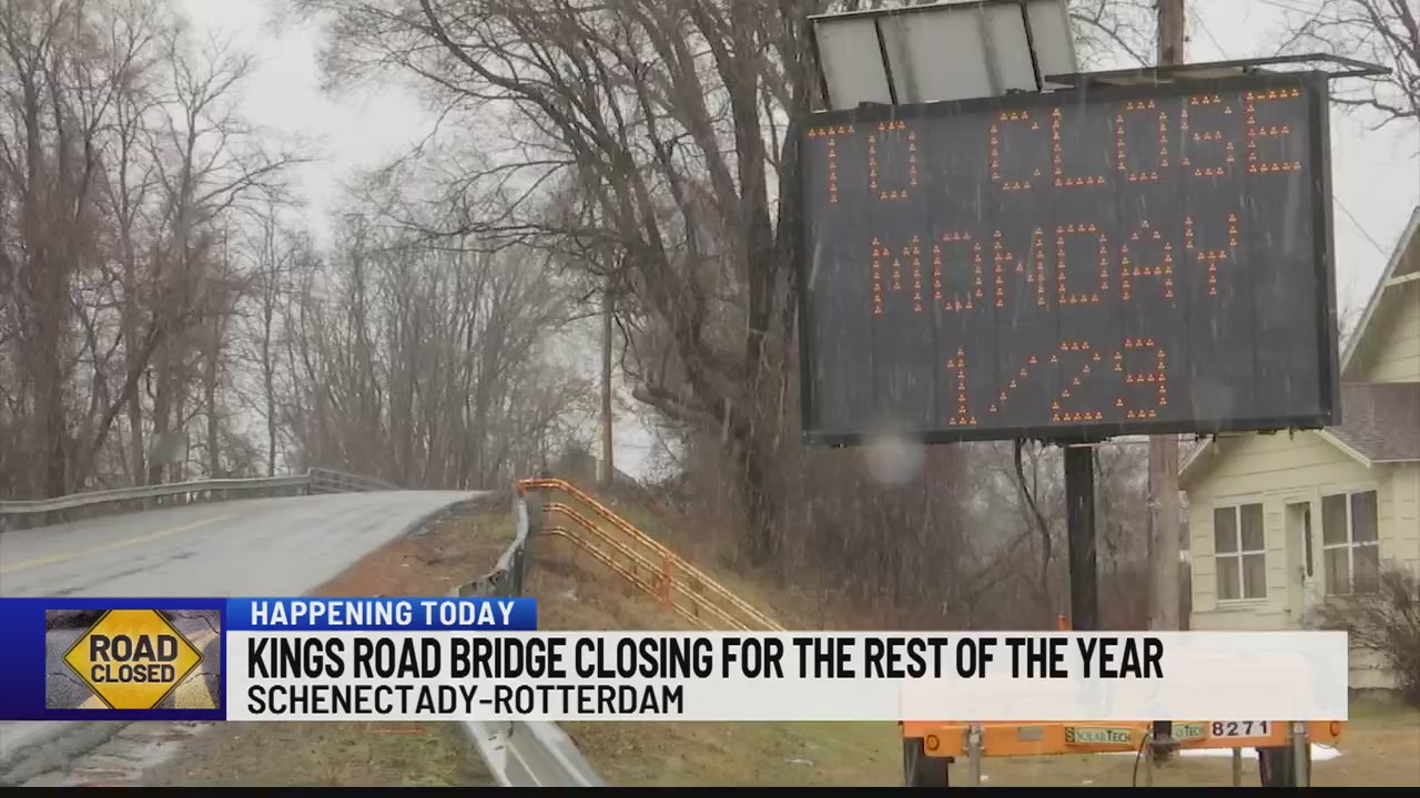 Kings Road Bridge closing for the rest of the year – NEWS10 ABC
