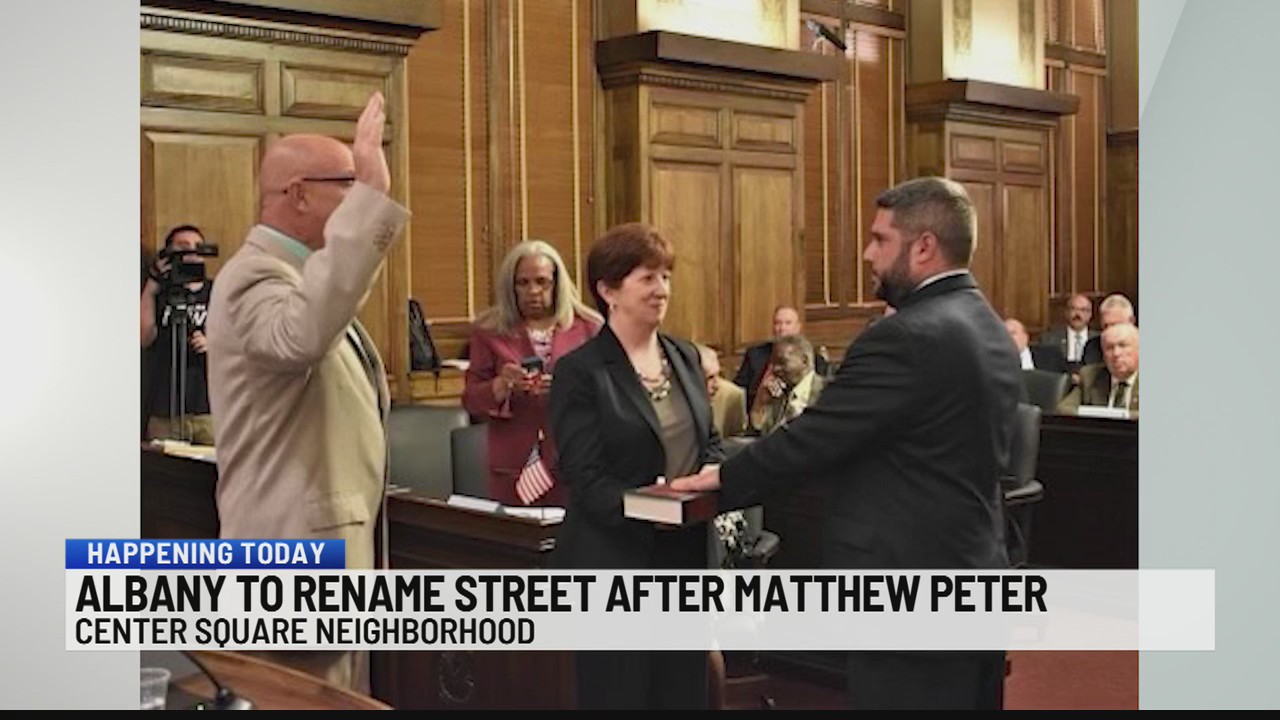 Albany to rename street after Matthew Peter – NEWS10 ABC