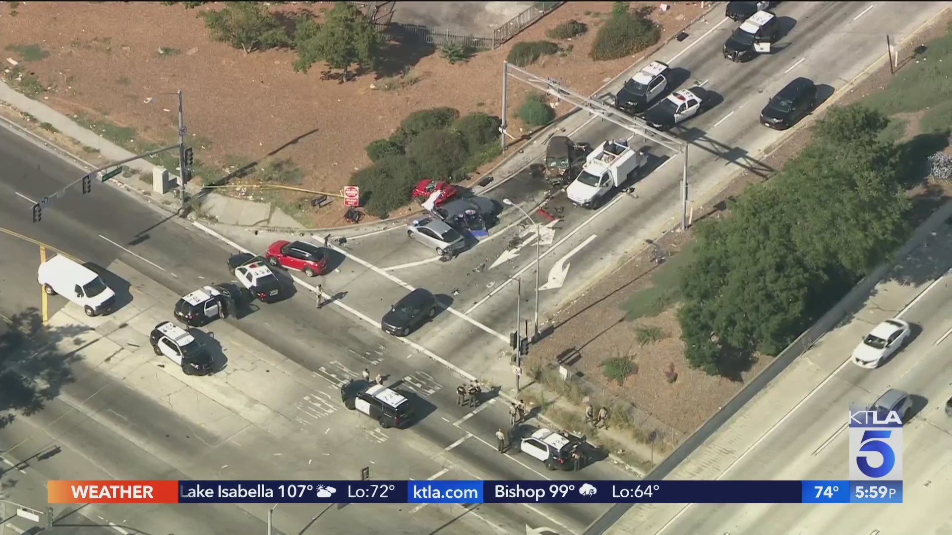 1 dead in crash during LASD pursuit – KTLA