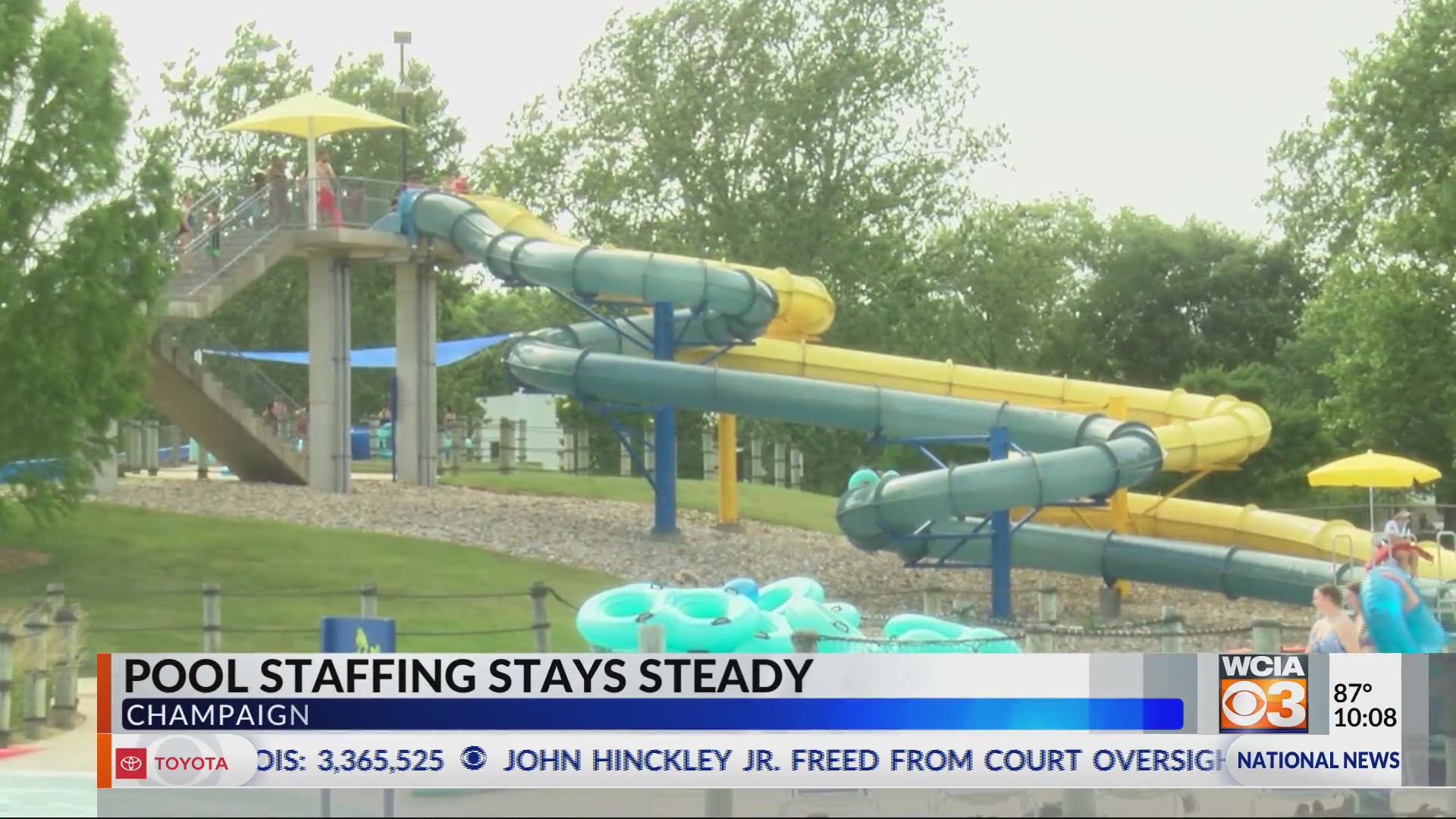 Pool staff remains steady at Sholem Aquatic Center – WCIA.com