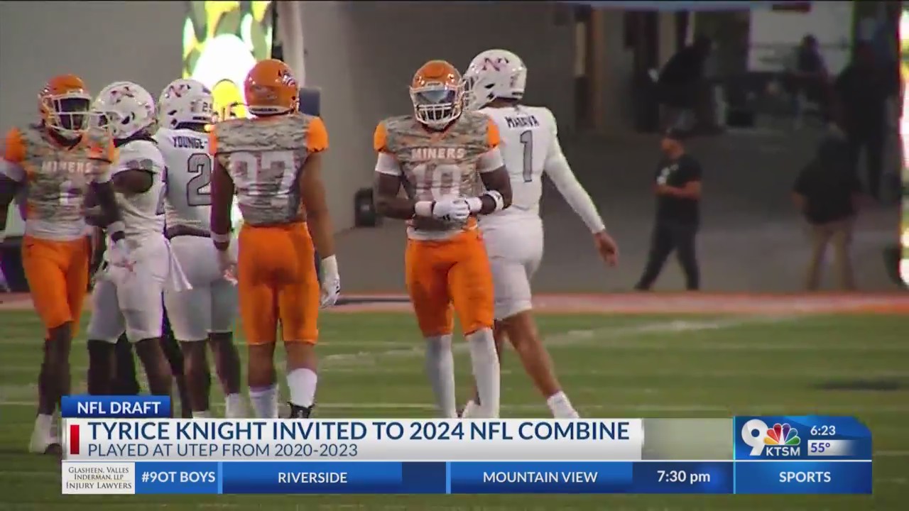 UTEP’s Tyrice Knight receives invitation to 2024 NFL Scouting Combine ...
