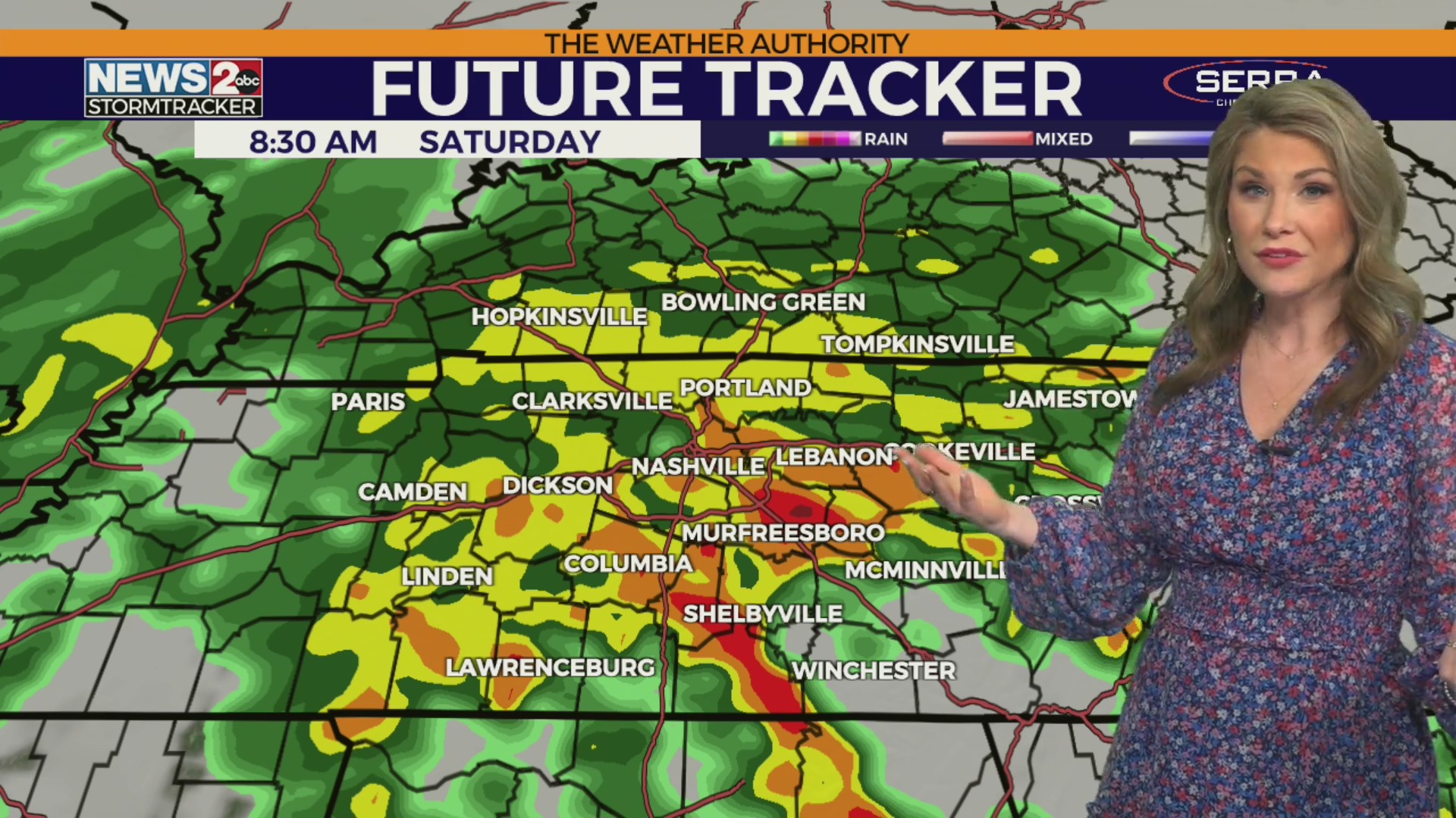 Jan 26th Midday Forecast – WKRN News 2