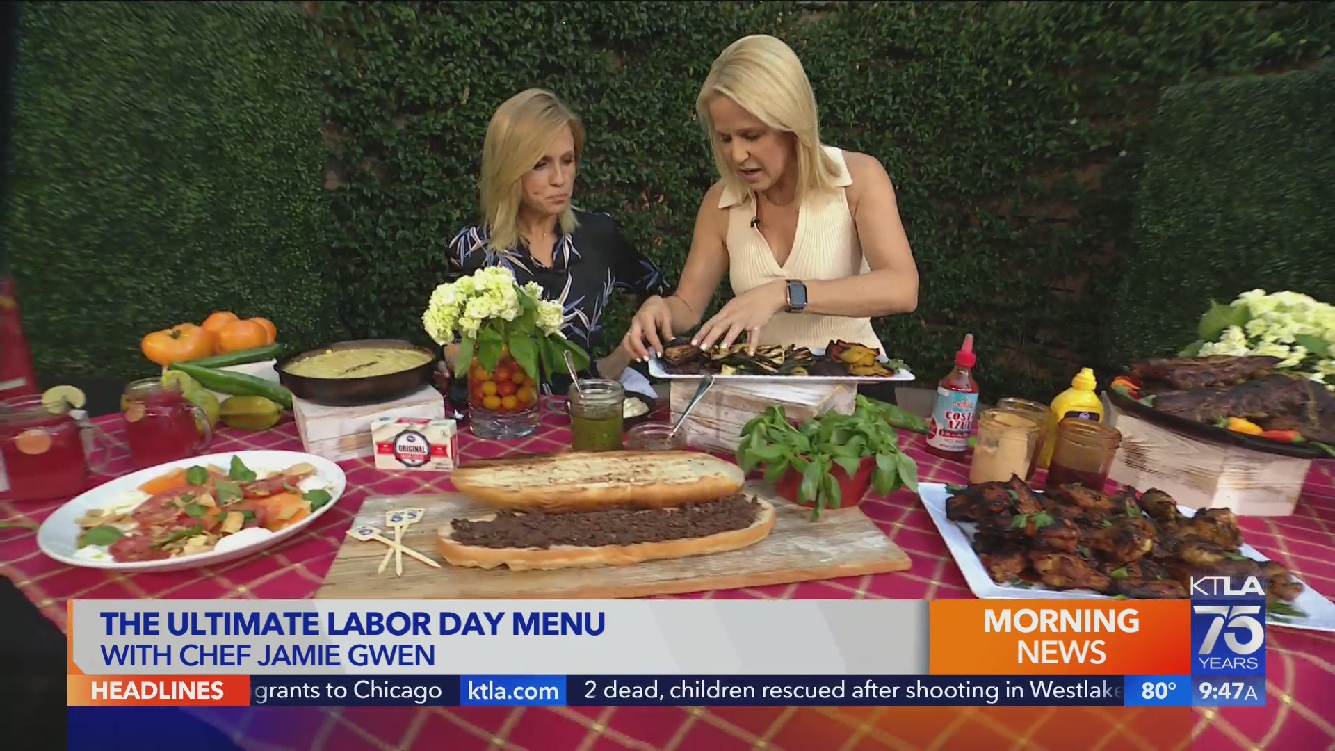Chef Jamie Gwen shares the ultimate Labor Day menu (9 a.m.) – KTLA