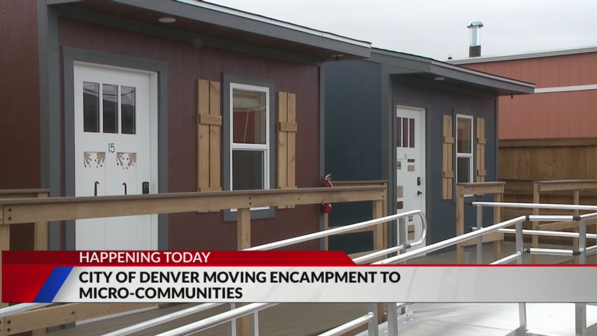 Denver to move those living in an encampment to micro-community – FOX31 ...