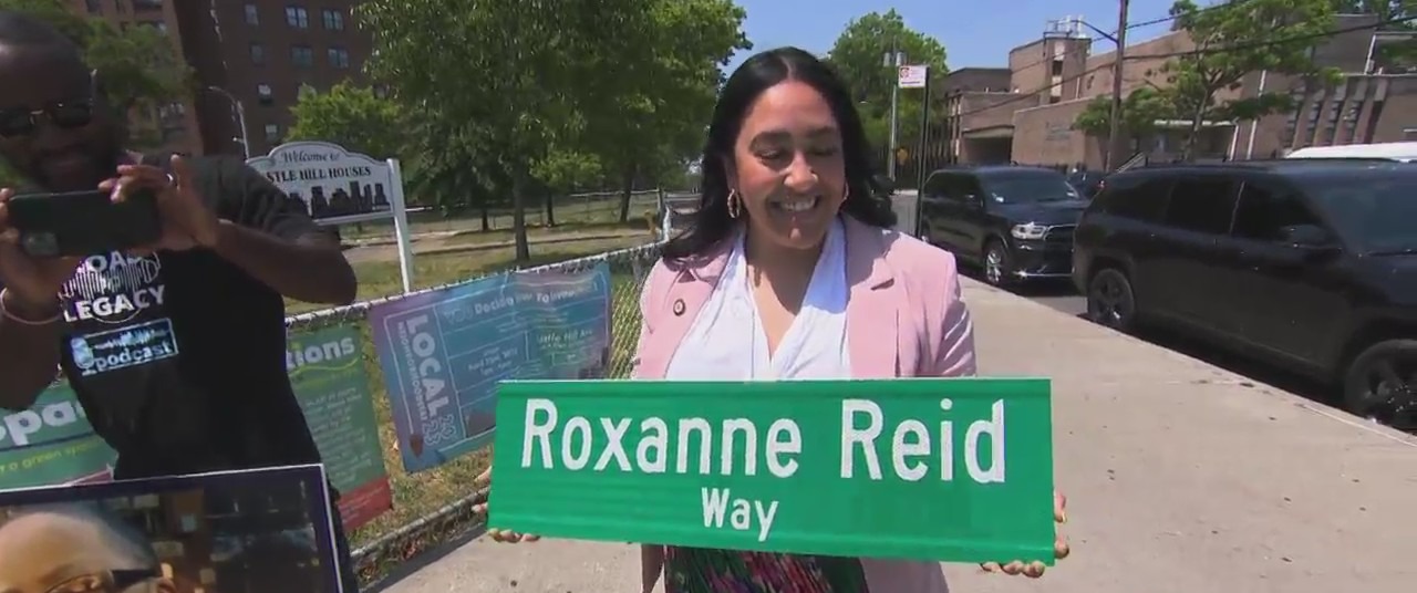 Bronx street renamed after NYCHA advocate: ‘Roxanne Reid Way’ – PIX11