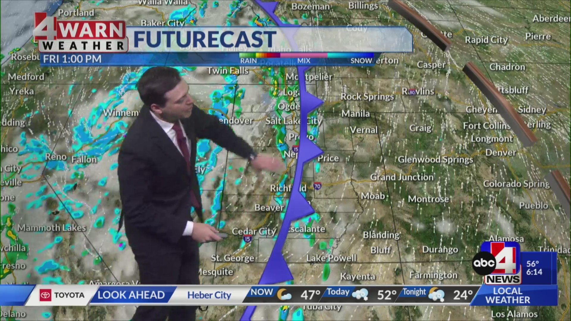 Temperatures drop, storms move in throughout Utah – ABC4 Utah