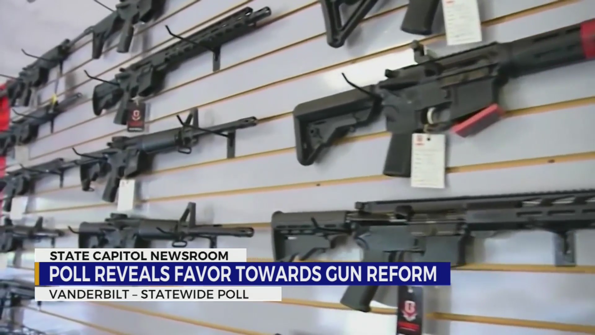Poll reveals favor toward gun reform in TN – WKRN News 2