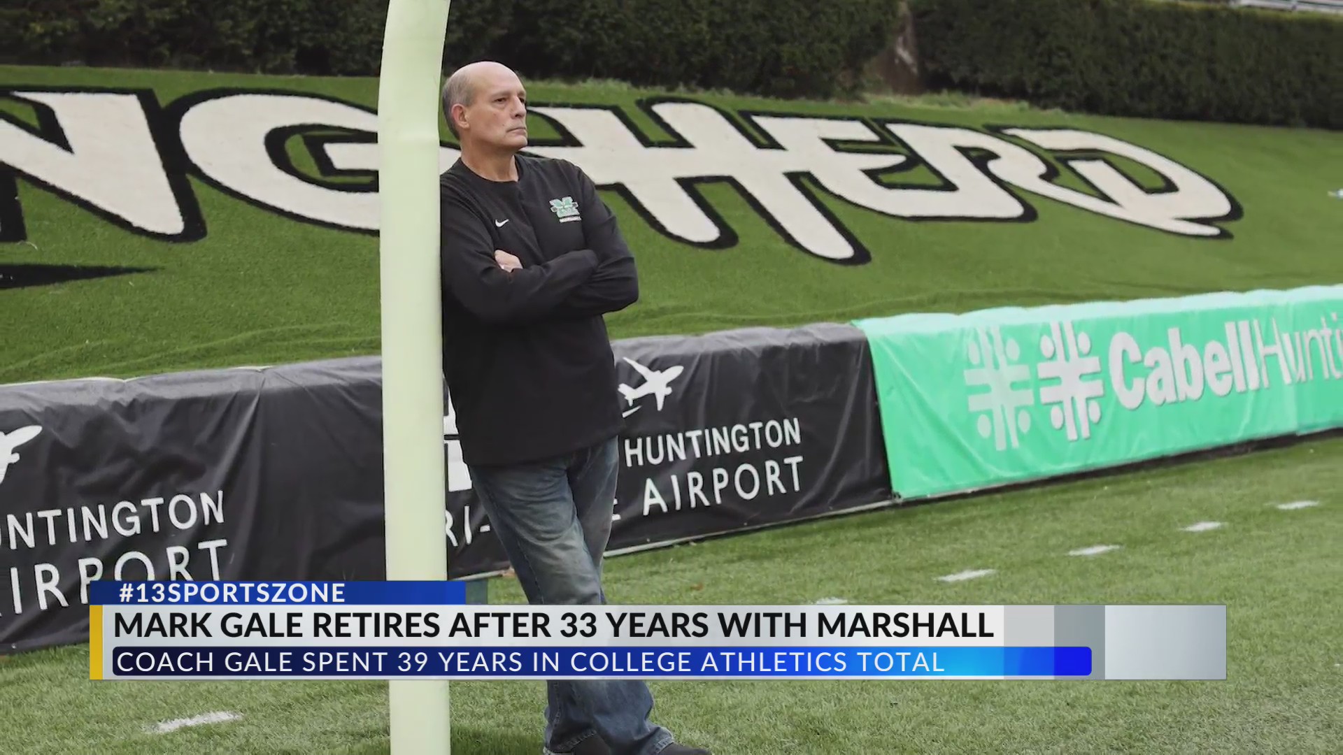 Coach Mark Gale retires after 33 years with Marshall – WOWK 13 News