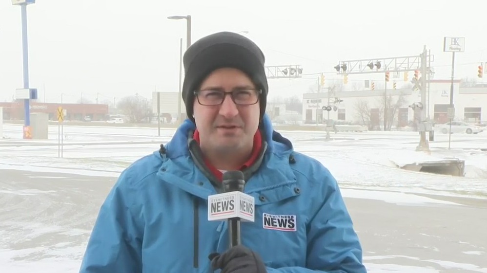 Meteorologist Cody Bailey steps out into -20 degree wind chills ...