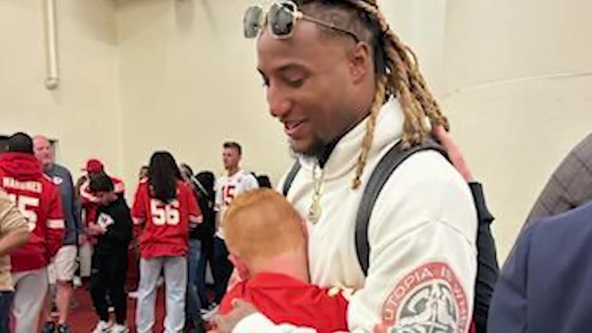 Chiefs’ safety Justin Reid surprises young artist who gifted him ...