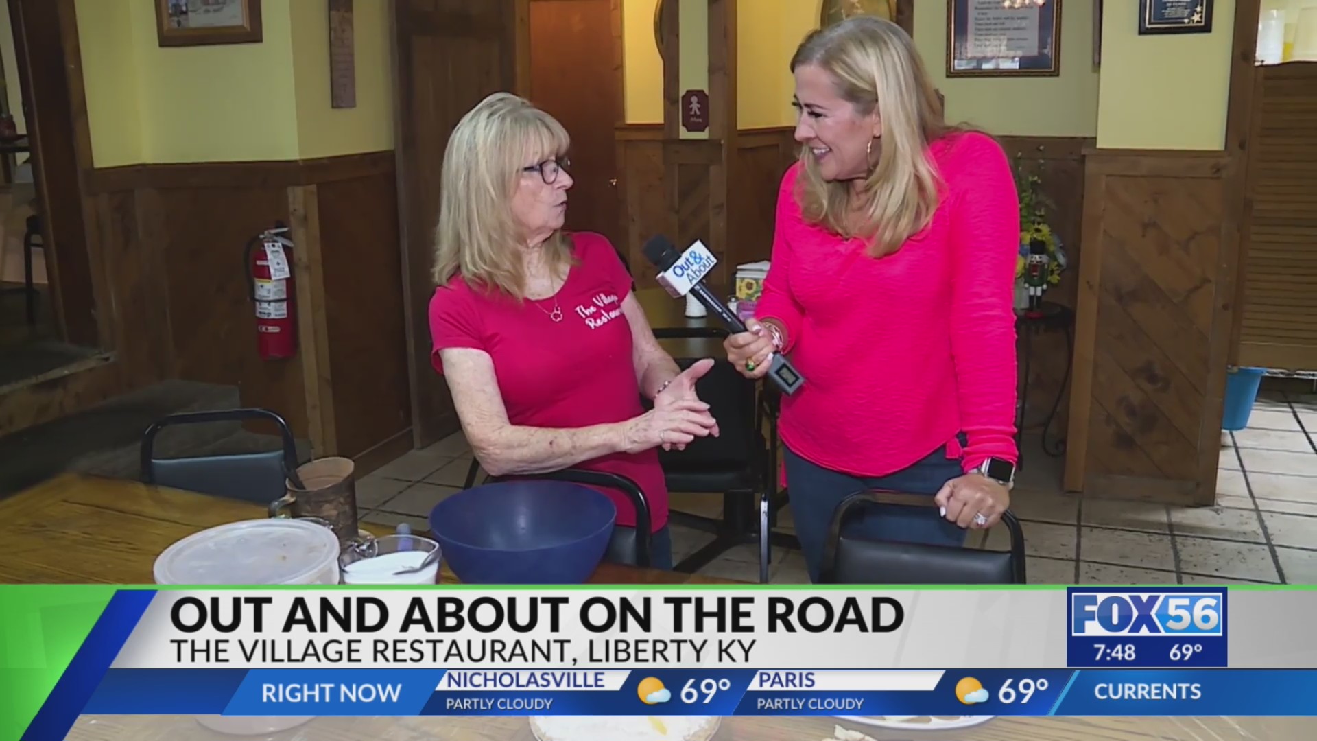 Donna Rigney at The Village Restaurant – FOX 56 News