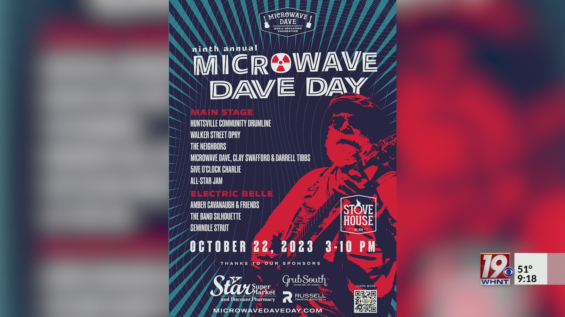 Microwave Dave Gears Up for His 9th Annual Music Event – WHNT.com