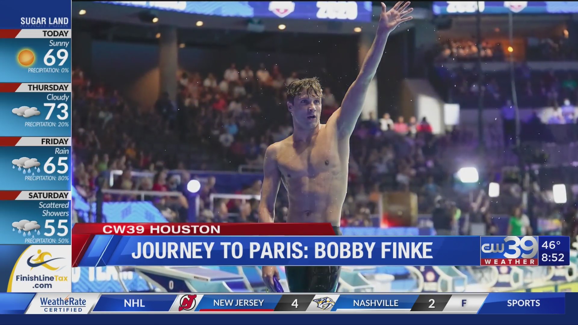 Journey to Paris: Bobby Finke | CW39 HOUSTON – CW39 Houston