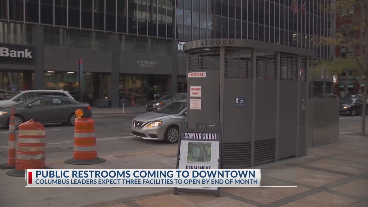 Columbus prepares to open first public restrooms – NBC4 WCMH-TV