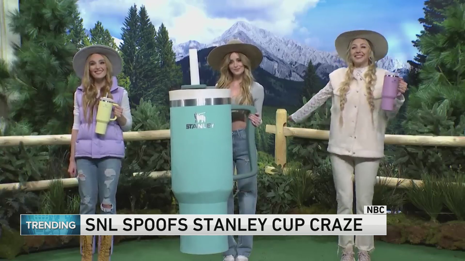 Trending With Marcus: SNL spoofs the Stanley cup craze – WGN-TV