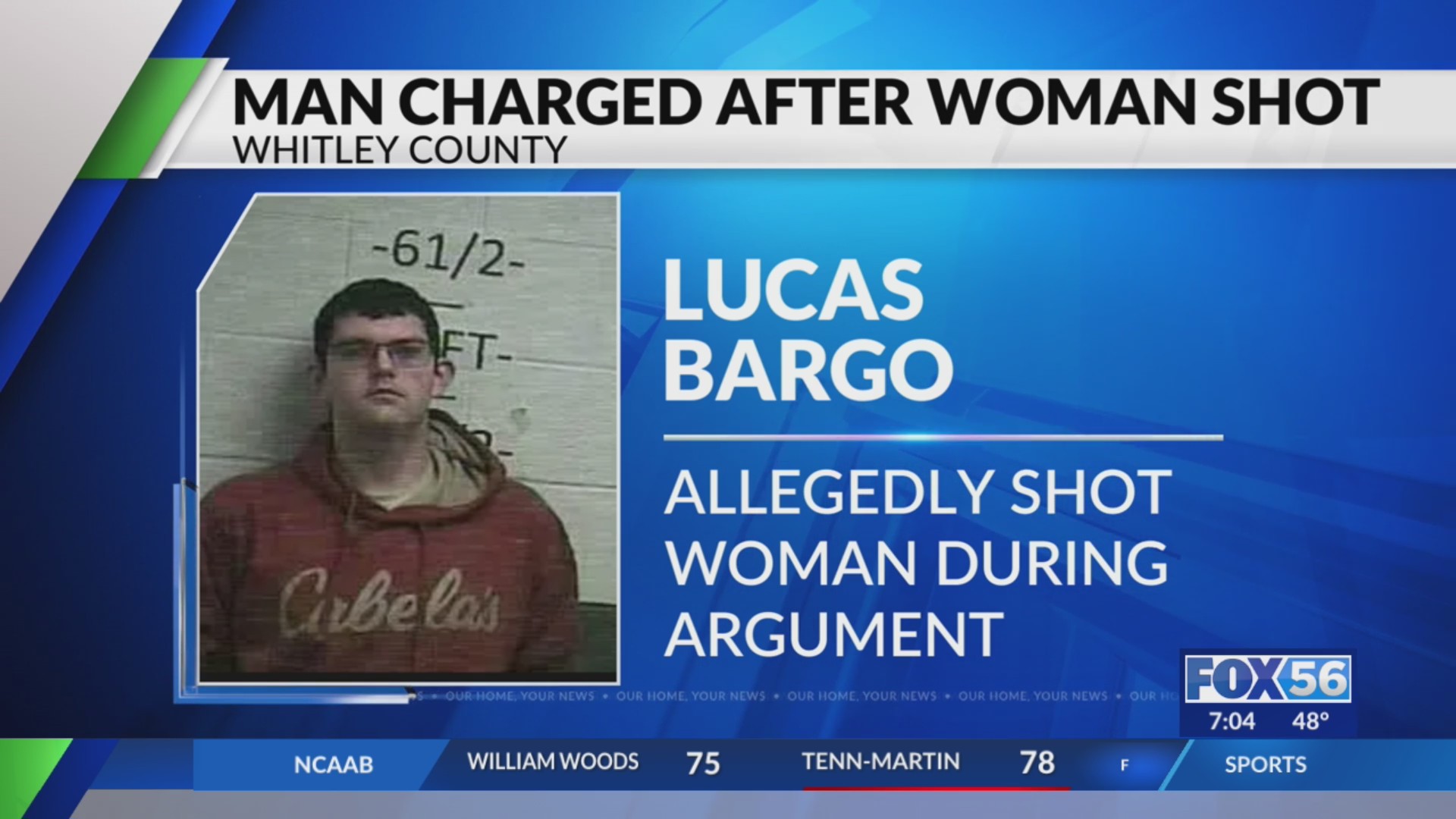 Whitley County man charged after woman was allegedly shot during ...