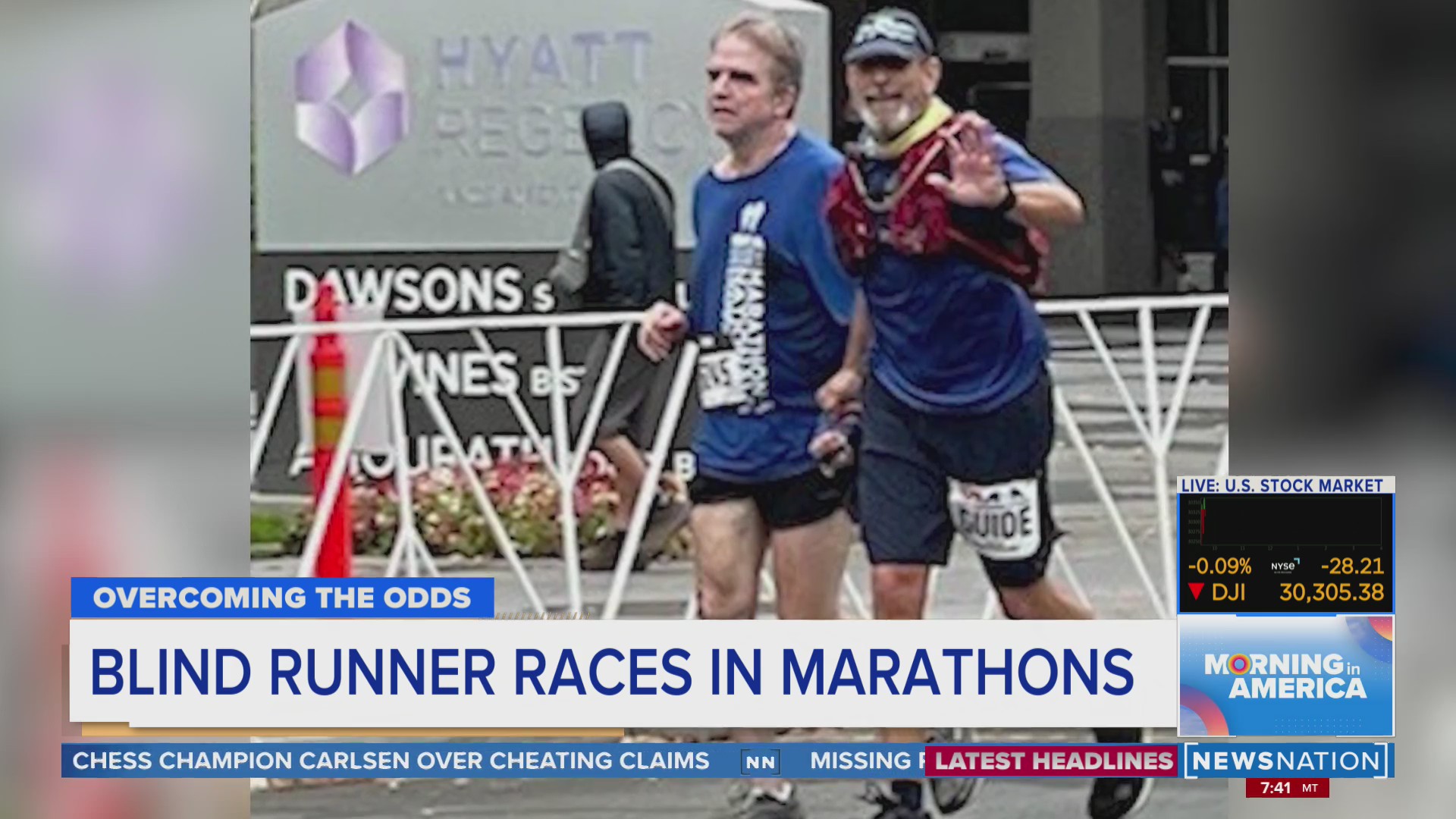 Blind runner races in marathons | Morning in America – NewsNation