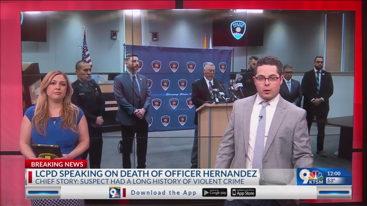 Las Cruces Police speak on death of Officer Hernandez – KTSM 9 News