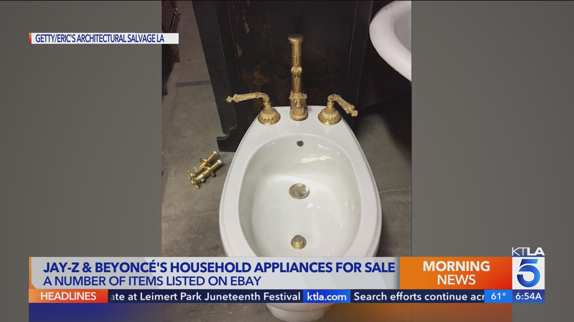 Jay-Z and Beyonce’s household appliances for sale – KTLA